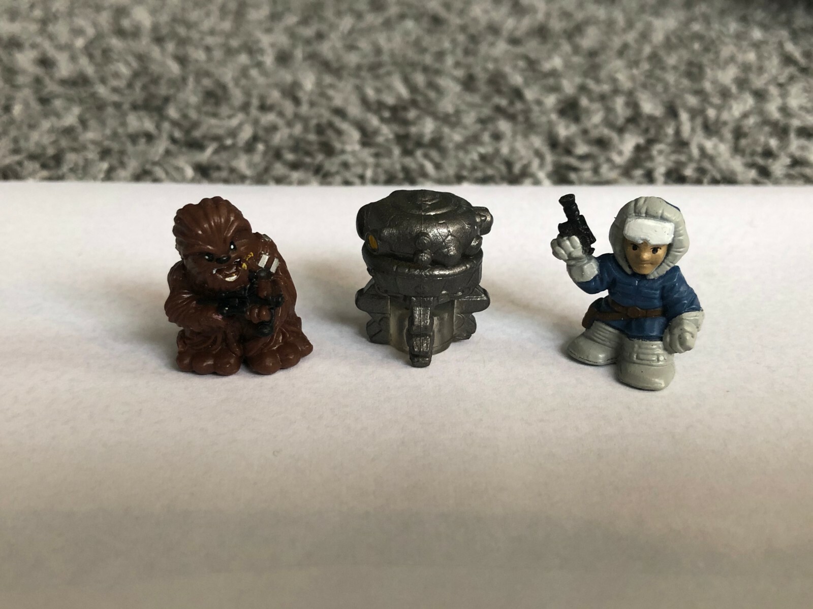 Star Wars Fighter Pods HAN SOLO CHEWBACCA PROBE DROID HOTH Mini Figures ...