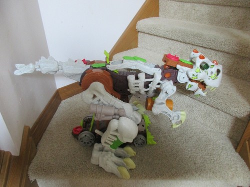 Fisher Price Imaginext Dinosaurs Ultra T-rex rex walking lights sounds ...