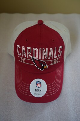 New! Vintage Rare NFL Team Apparel Cardinals One Size Fits All Cap/ Hat ...