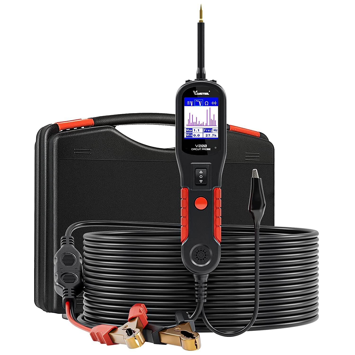 12V 24V US Circuit Tester Electrical Power Probe AVOmeter Automotive ...