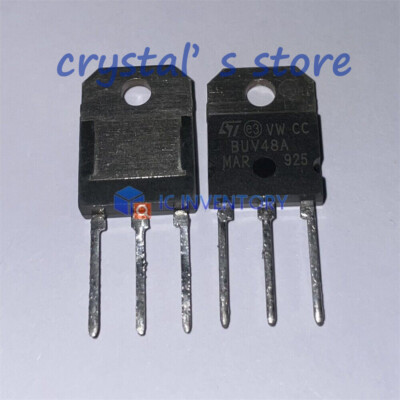 5 PCS BUV48A TO-218 BUV48 POWER TRANSISTORS(15A,400-450V,150W) new | eBay