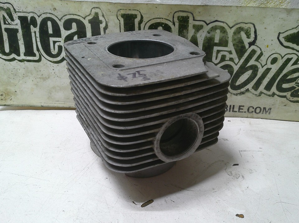 Sachs 340 Chrome Cylinder Cr Fins Snowmobile Engine Chaparral SkiRoule ...
