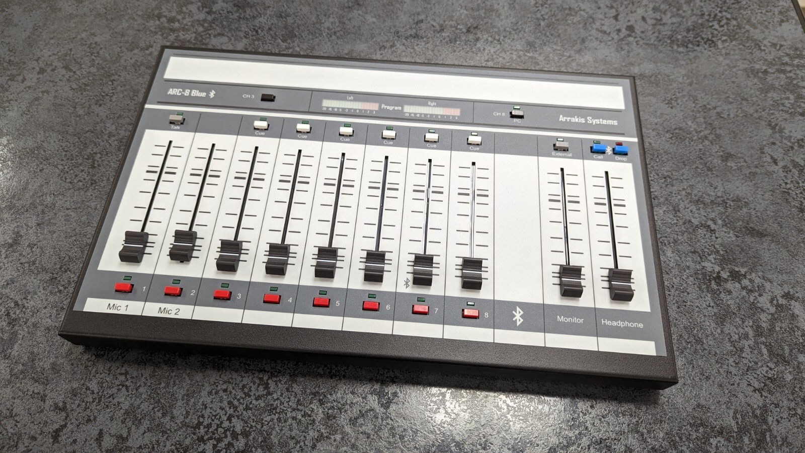 NEW - ARC-8-Blue Broadcast Console with Bluetooth from Arrakis Systems ...