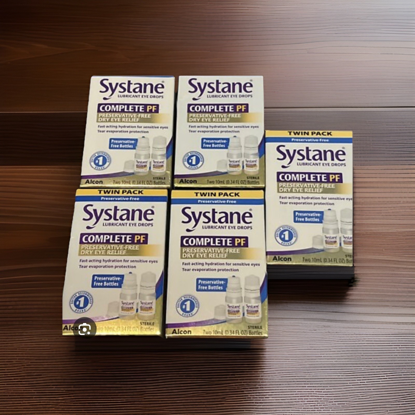 Systane Complete PF Dry Eye Relief Drops **3 Twin Packs per order**EXP ...