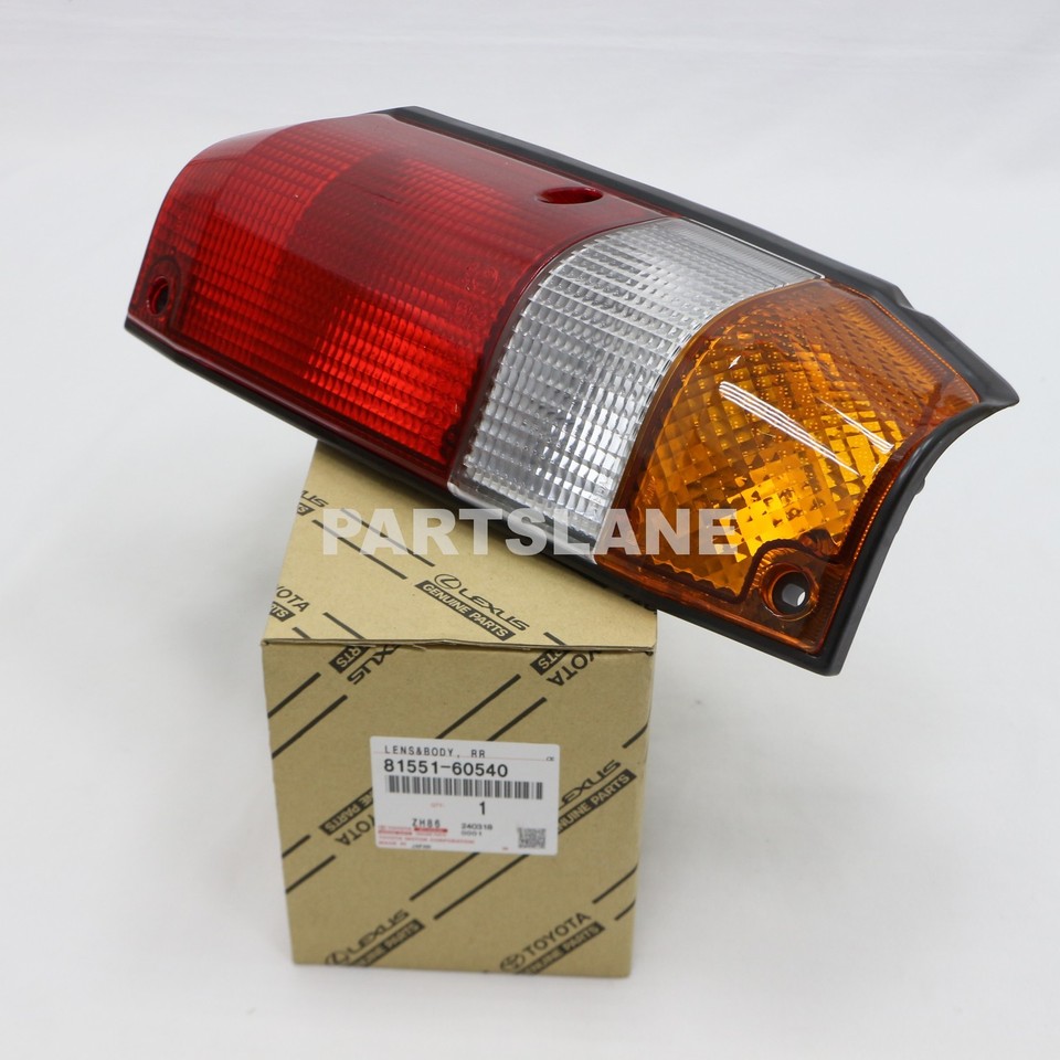 81551-60540 Toyota OEM Genuine LENS, REAR COMBINATION LAMP, RH | eBay