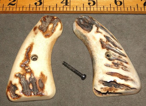 Pre 1968 Colt D frame revolver exotic Sambar Stag grips excellent ...