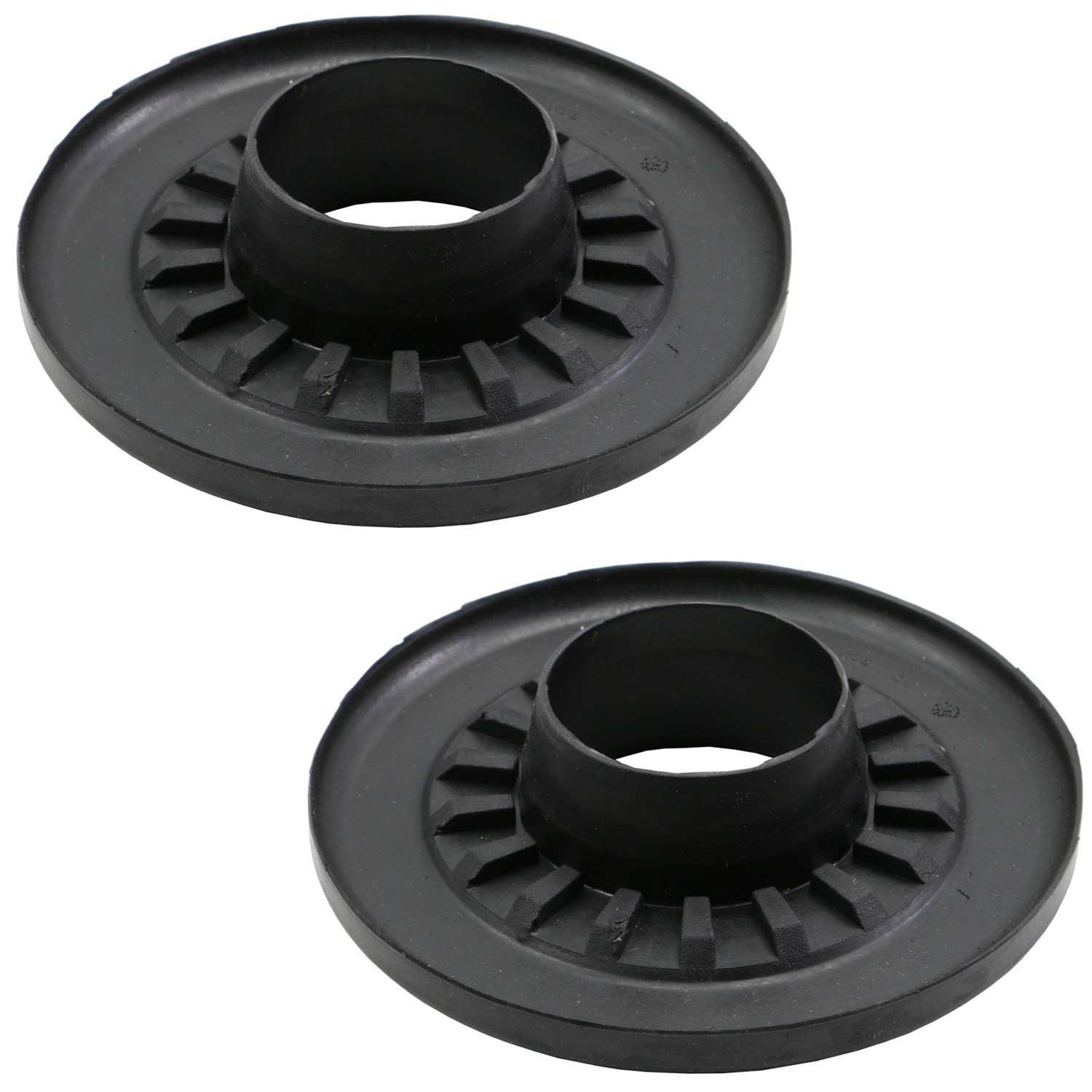 Moog Set of 2 Rear Upper Coil Spring Insulators for Jeep Grand Cherokee ...