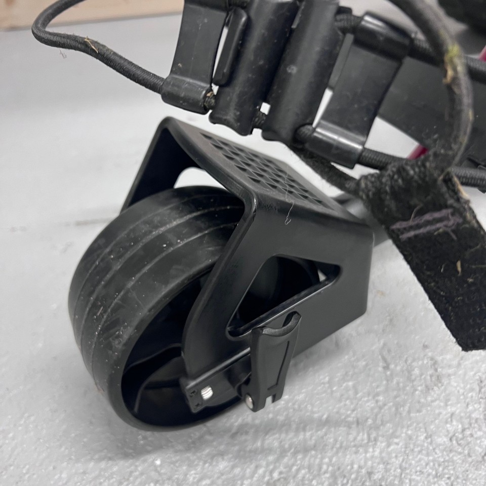 PowerBug Pro Tour Mini Lithium Electric Golf Trolley - Red | eBay UK