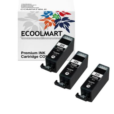 3 pack PGI225 Black ink Cartridge fits PIXMA iP4820 MG5120 Printer | eBay