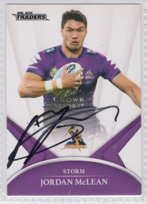 🔥 2016 TRADERS Signed Card JORDAN McLEAN #67 🔥 ☆ FREE POSTAGE ☆ | eBay ...