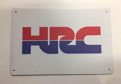 HRC Honda Racing Style 2 Metal Tin Sign - Car Motorbike Civic Mechanic ...