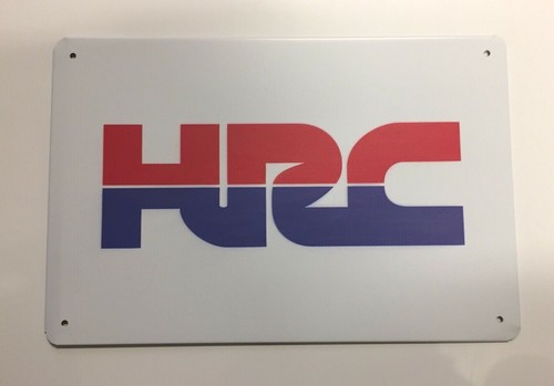 HRC Honda Racing Style 2 Metal Tin Sign - Car Motorbike Civic Mechanic ...