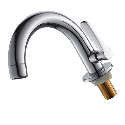 Single Cold Faucet Kitchen Water Tap Basin Taps Waterfall Stainless ...