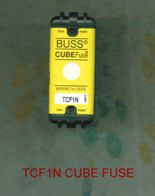 Bussmann TCF1N Low Peak Cube Fuse 3 Amp 600 Volt for sale online | eBay