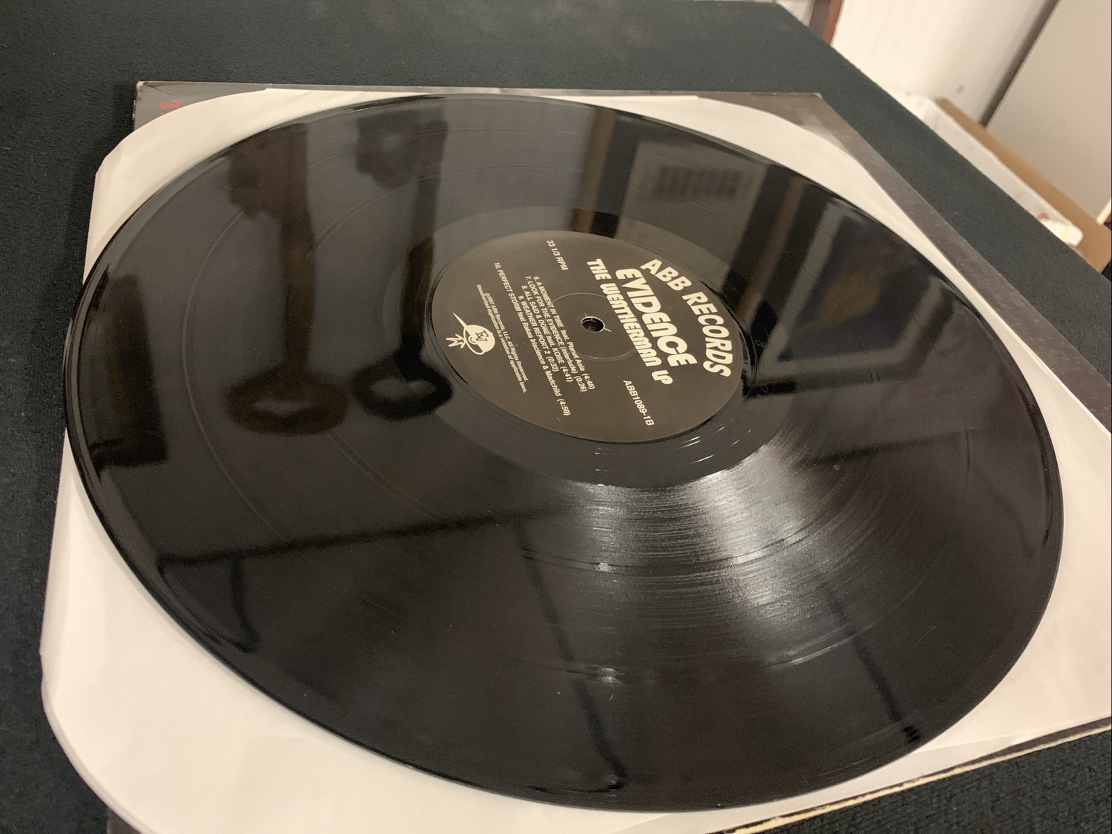 2007 EVIDENCE THE WEATHERMAN LP ABB1089-1 ~ VG/VG+ ~ Missing 2nd Vinyl ...