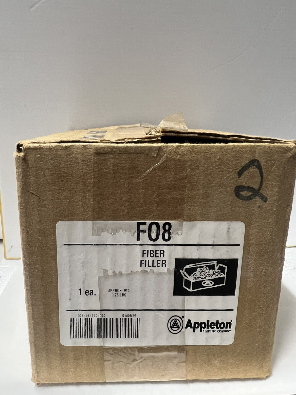Open Box Appleton Electric Fiber Filler F08 0.75lbs Mostly Full Box | eBay