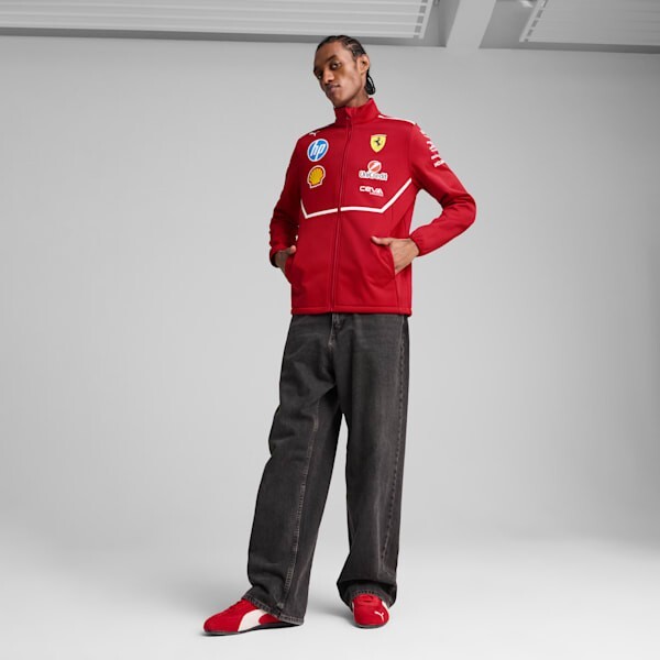 Lewis Hamilton Scuderia Ferrari F1 PUMA 2025 Team Racing Jacket size S ...