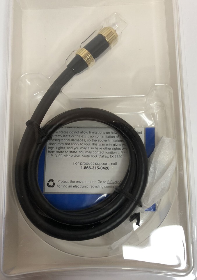 AUVIO Coax Cable 3ft Gold Plated | eBay