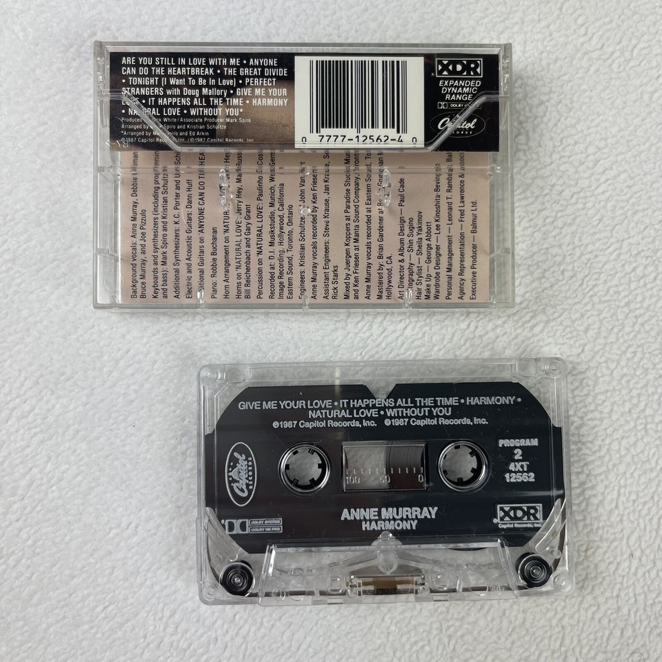Anne Murray Harmony Cassette Tape 77771256240| eBay