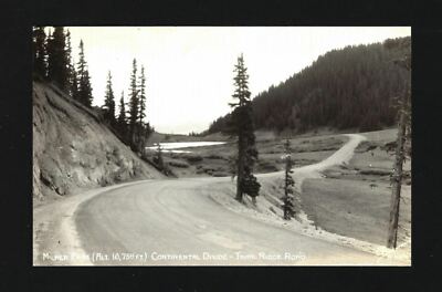 Milner Pass Trail Ridge Rd Colorado CO '30s RPPC Continent Divide ...