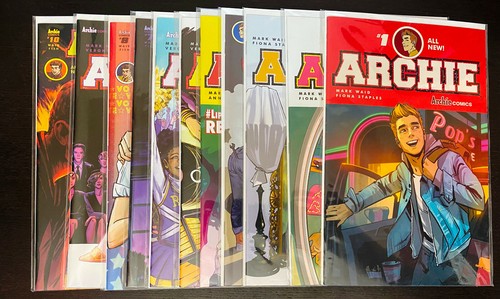 ARCHIE (2015) -- #1 2 3 4 5 6 7 8 9 10 + Var 3 -- Mark Waid 762816467476| eBay