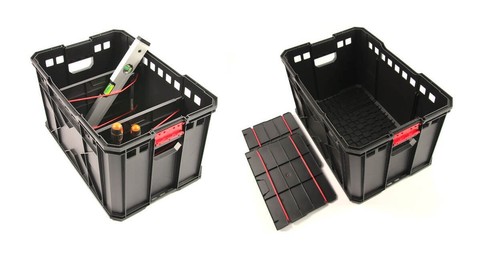 Storage Tool Platform Box Wheels Large Mobile Toolbox Tray Compartment ...