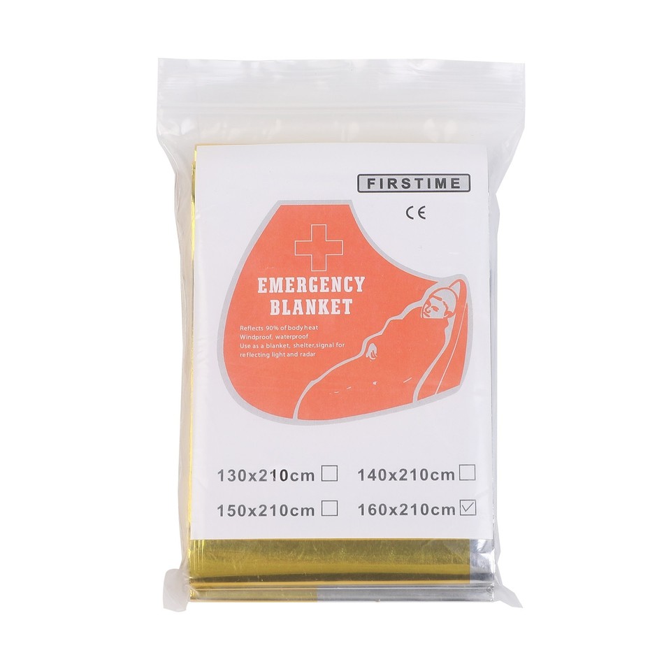 Blanket Film Thermal Aluminum Gold(160*210cm) Insulating Life-saving ...