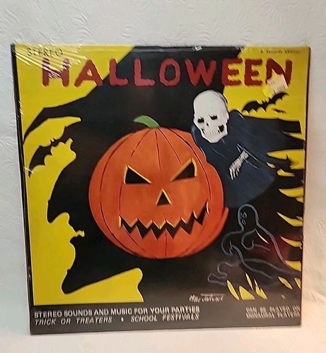 HALLOWEEN 12" record LP sounds and music D. RECORDS SR8001 1960s ...