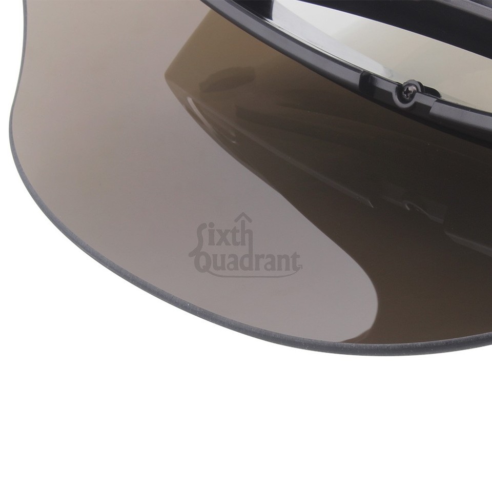 For Harley Road King Smoked Wind Splitter Vented Windshield Windscreen ...