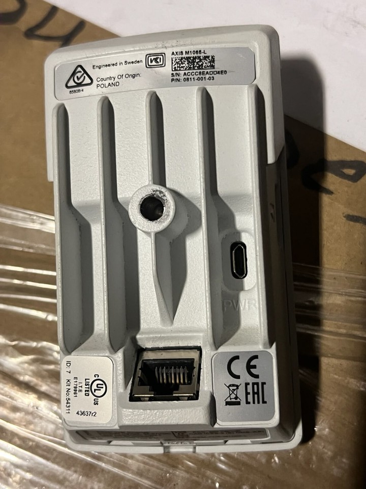 AXIS M1065-L Network Camera - Tested Working | eBay