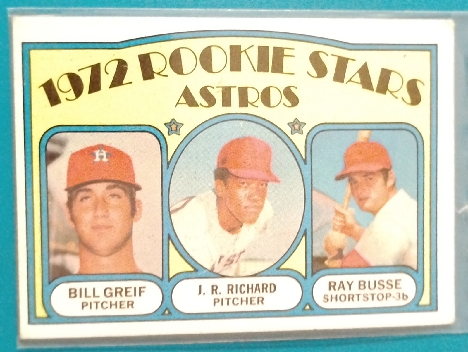 1972 Topps - 1972 Rookie Stars #101 J.R. Richard, Bill Greif, Ray Busse ...
