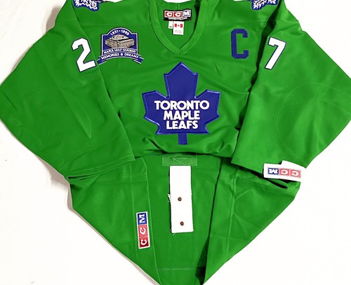 PRO-54 DARRYL SITTLER TORONTO MAPLE LEAFS MLG PATCH CCM/MASKA AUTHENTIC ...