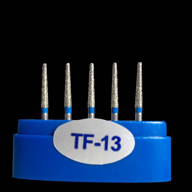 100pcs Dental Diamond burs FG Bur TF-11,TF-12,TF-13 for high speed ...