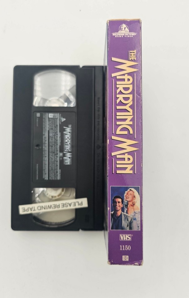 The Marrying Man (VHS, 1991) Alec Baldwin Kim Basinger 717951150035| eBay