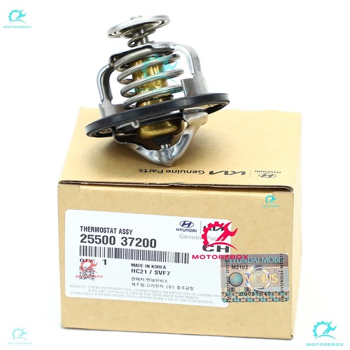 Genuine Engine Coolant Thermostat Assy For Hyundai ~ Kia 2550037200 | eBay