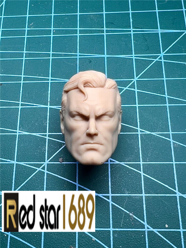 1:6 Head Sculpt Superman Clark Kent Model For 12" Male Action Figure ...