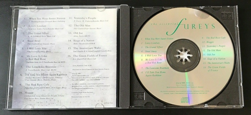 The Fureys - The Essential Fureys - CD UK 1999 | eBay