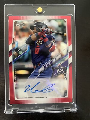 Nelson Cruz 2021 Topps Chrome Update ASG Autograph /5 *Super Rare ...