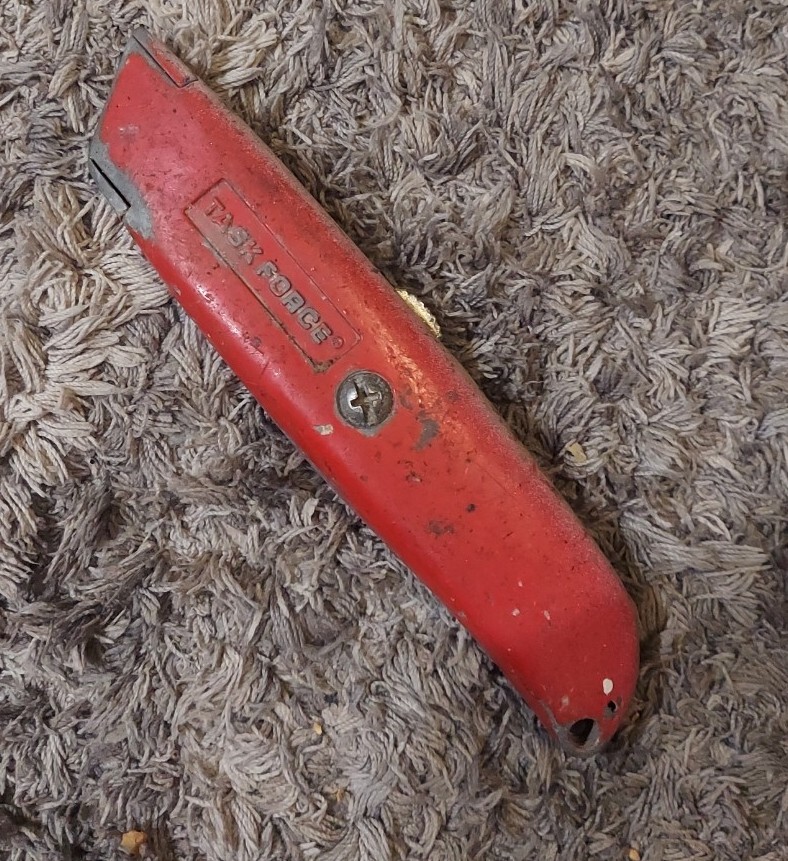 Vintage Task Force Retractable Box Knife Cutter | eBay
