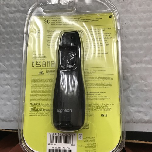 New Logitech R400 Laser Presentation Remote - Black (910-001354) | eBay