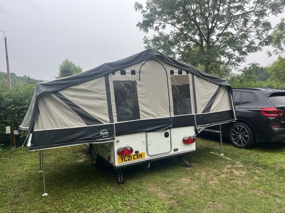 Pennine Countryman Trailer Tent 2018, 8-berth, With Awning And Motor ...