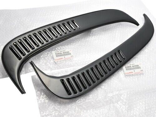 80 Series Toyota Landcruiser Rear Slide Vent Window Louvre R&L Set ...