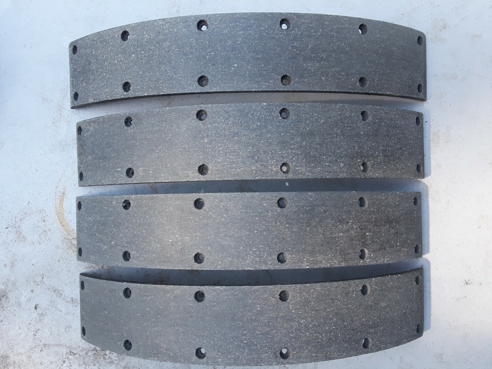 1126-D Grizzly Brake Lining Set With Pure Brass Rivets Dodge Truck (see ...