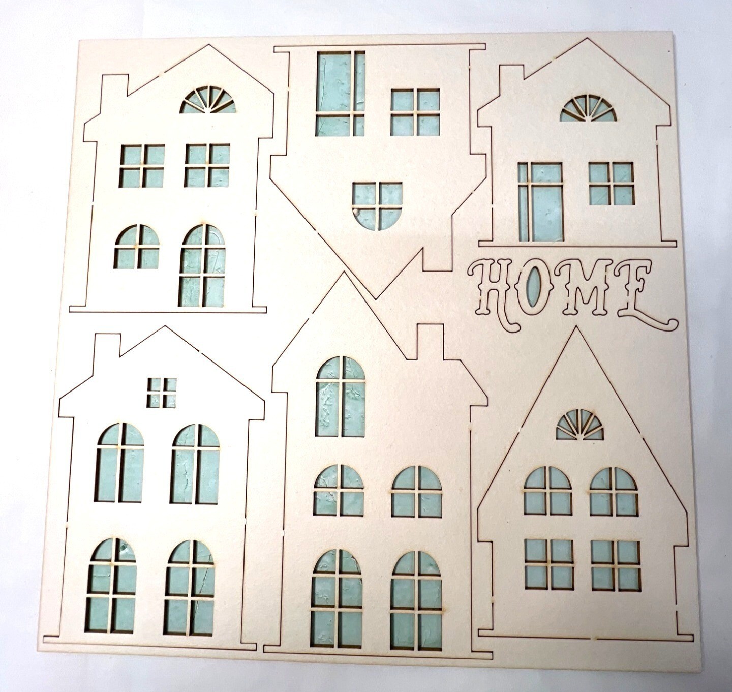 Mintay Chippies Chipboard Decor Elements Houses Set MT-CHIP2-D8 | eBay