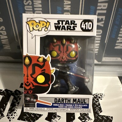 Funko Pop! Movies Star Wars Darth Maul Dual Lightsaber Clone Wars ...