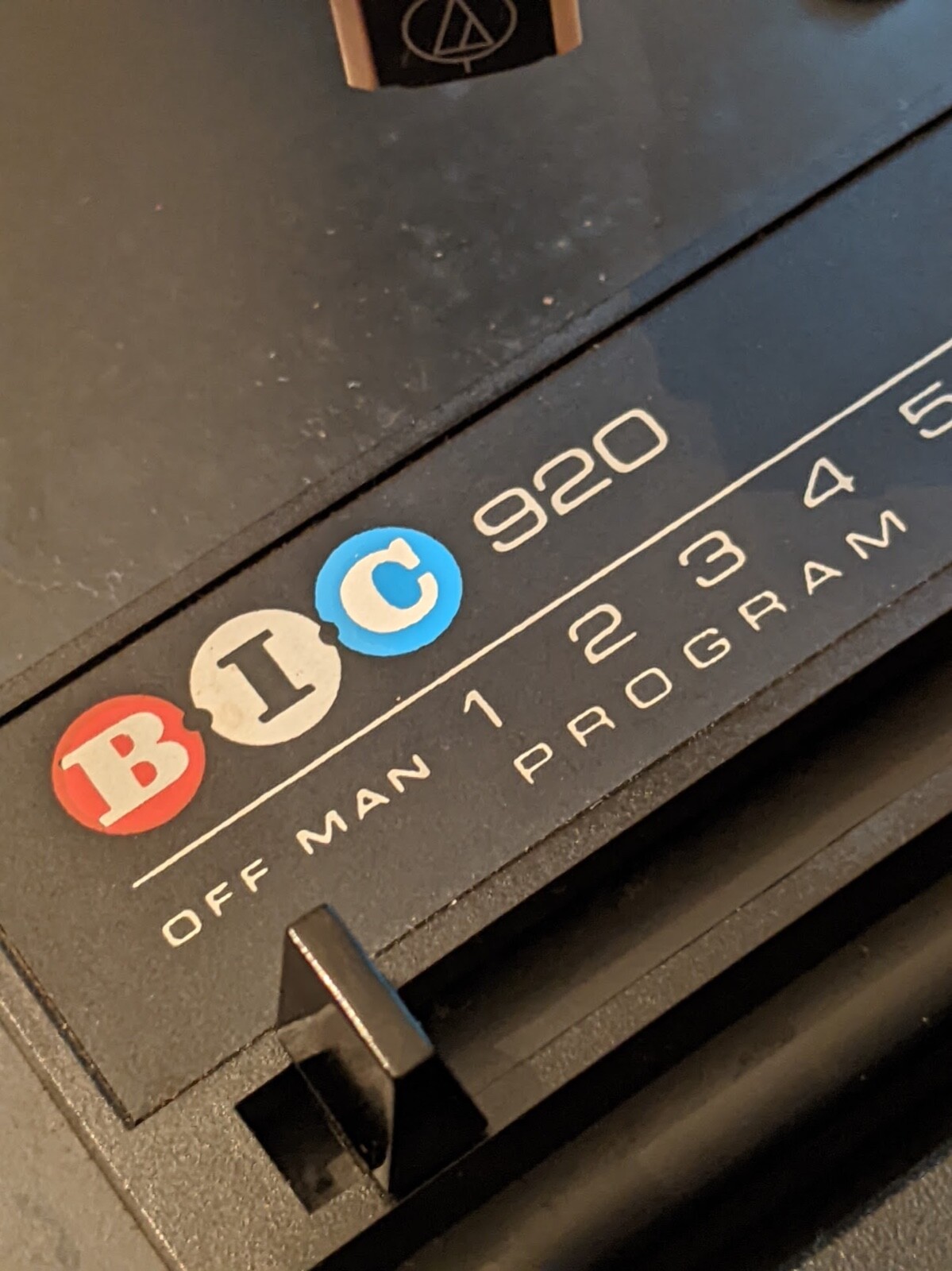 BIC 920 turntable, bel drive , Audio Technica needle | eBay