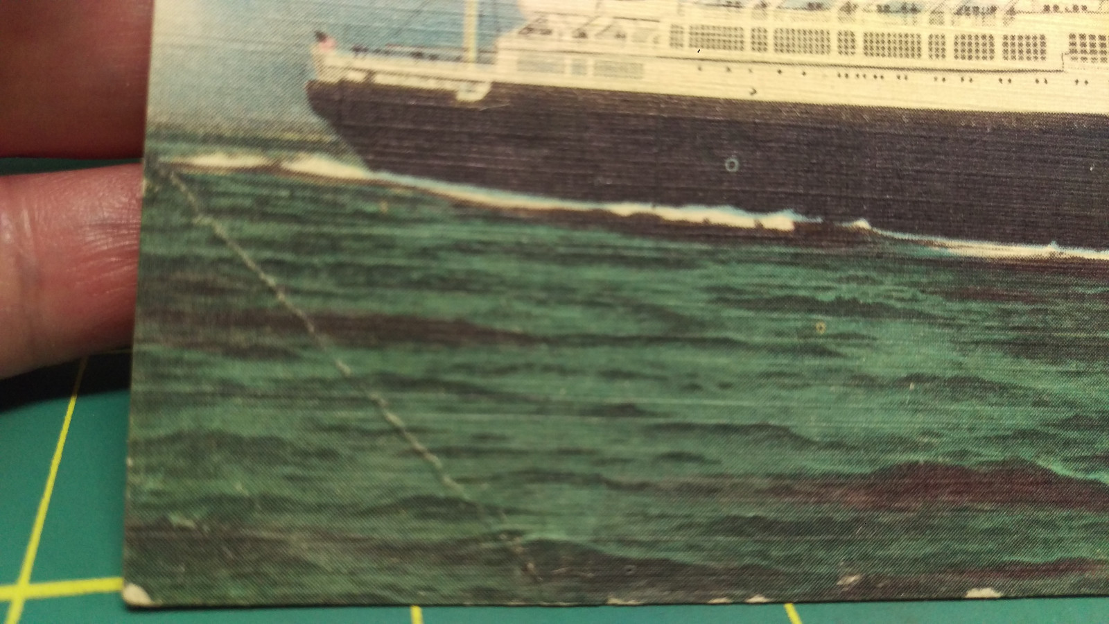 Vintage Postcard UNUSED SS Constitution Postcard K5980 Sister of SS ...