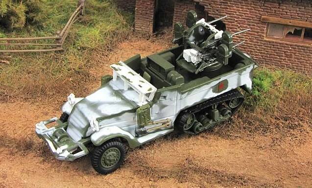 1:72 Multiple gun motor carriage M17 MGMC №94 series "Russian tanks" | eBay