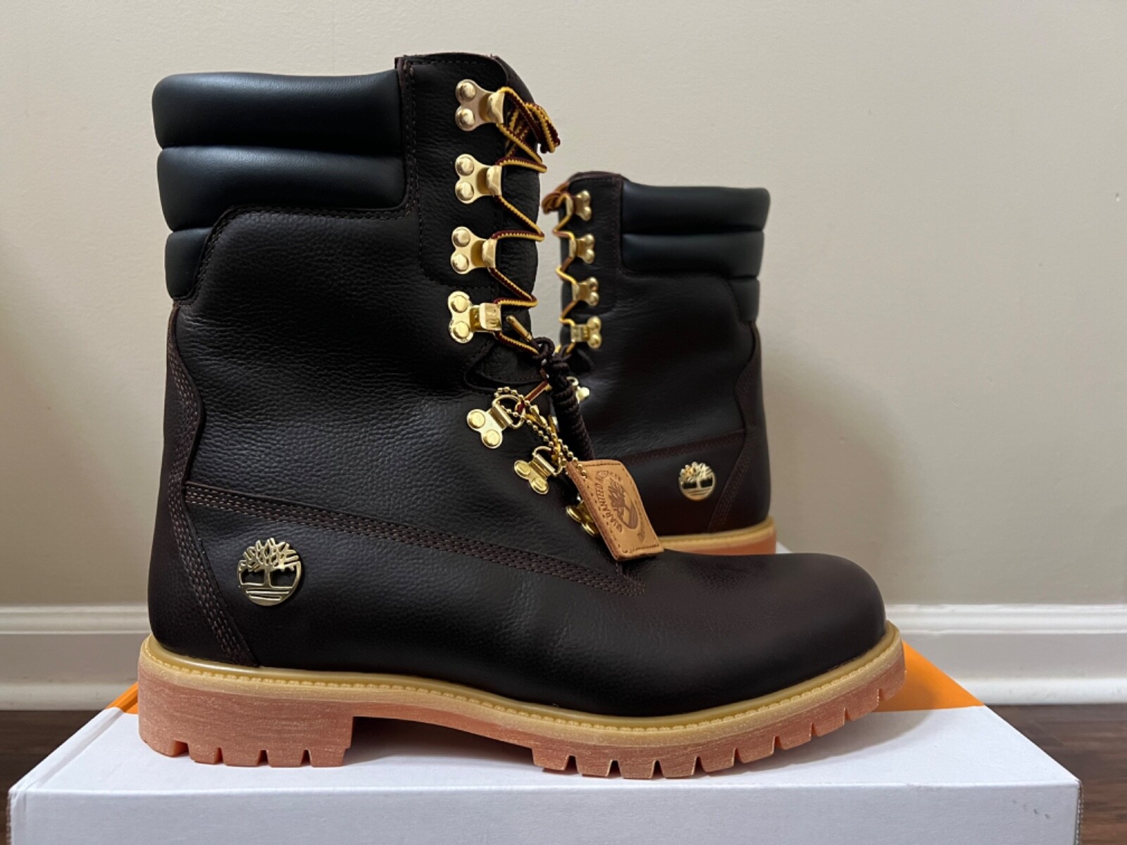 Timberland Super Boot Premium Waterproof Espresso TB0A2MYW EXU | eBay