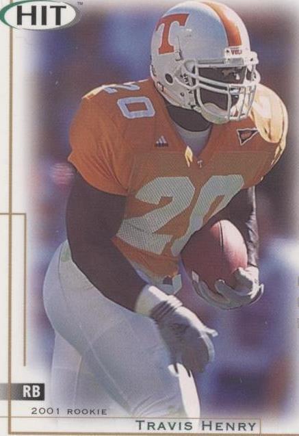 2001 SAGE Hit - Travis Henry #20 (RC) for sale online | eBay